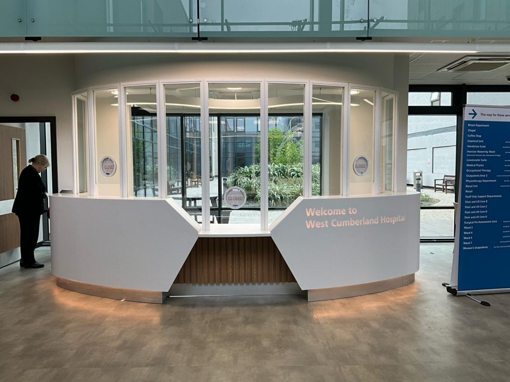 Reception Desks - David Bailey - Healthcare Furniture